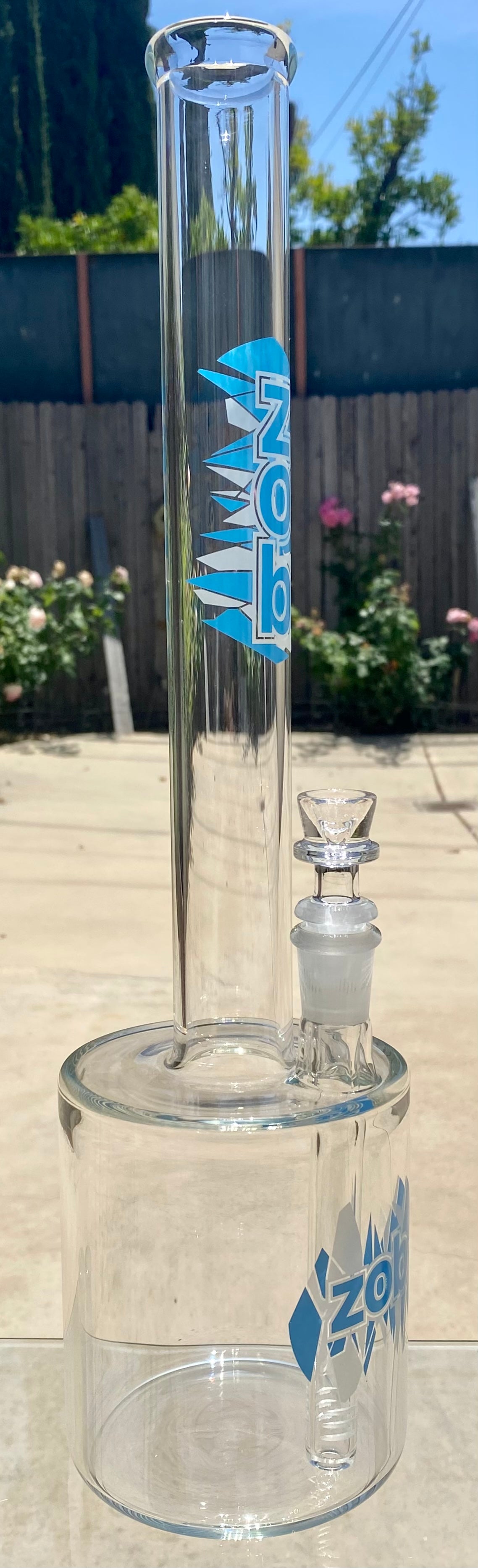 Zob 16” Straight Tube with 110mm Base and 38mm Mouthpiece 90 Degree Jo